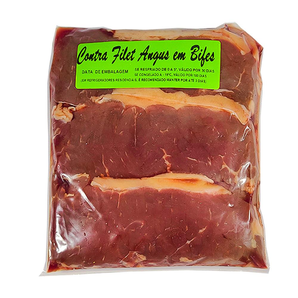 CONTRA FILET ANGUS EM BIFES - 650g